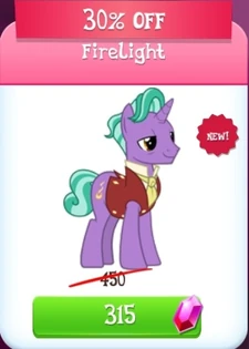 Firelight | The My Little Pony Gameloft Wiki | Fandom