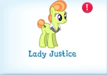 Lady Justice | The My Little Pony Gameloft Wiki | Fandom