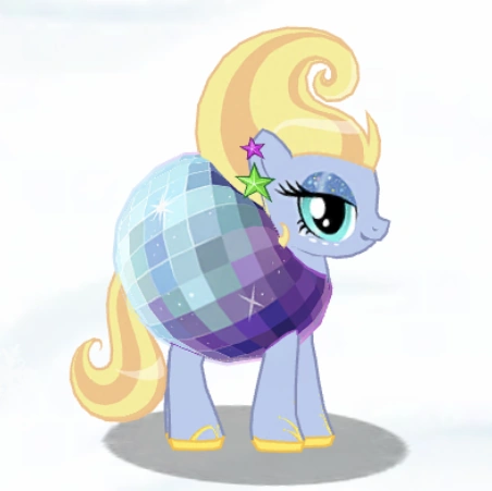 Disco Ball Pony | The My Little Pony Gameloft Wiki | Fandom