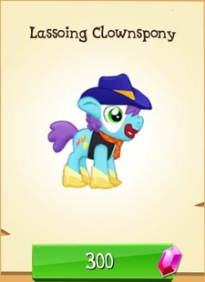 Cheerful Rodeo Clown | The My Little Pony Gameloft Wiki | Fandom