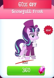 Snowfall Frost | The My Little Pony Gameloft Wiki | Fandom