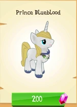 Prince Blueblood | The My Little Pony Gameloft Wiki | Fandom