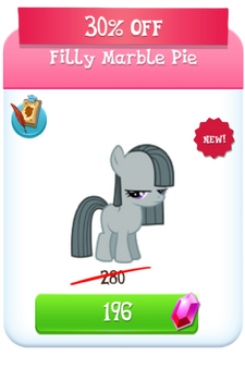 Marble Pie | The My Little Pony Gameloft Wiki | Fandom
