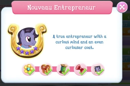 Nouveau Entrepreneur | The My Little Pony Gameloft Wiki | Fandom
