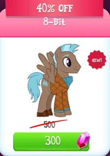 8-Bit | The My Little Pony Gameloft Wiki | Fandom