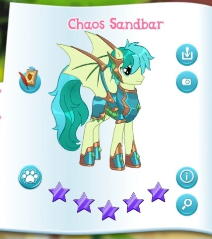 Chaos Sandbar | The My Little Pony Gameloft Wiki | Fandom