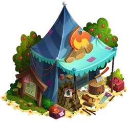 Lumber Tent | The My Little Pony Gameloft Wiki | Fandom