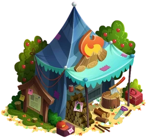 Lumber Tent | The My Little Pony Gameloft Wiki | Fandom