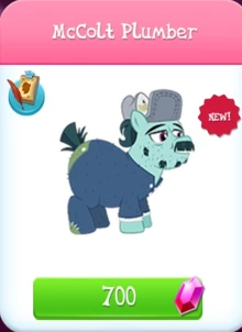 McColt Plumber | The My Little Pony Gameloft Wiki | Fandom