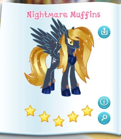 Nightmare Muffins | The My Little Pony Gameloft Wiki | Fandom
