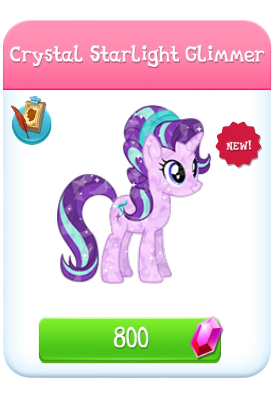 Crystal Starlight Glimmer | The My Little Pony Gameloft Wiki | Fandom