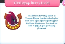 Fizzlepop Berrytwist | The My Little Pony Gameloft Wiki | Fandom