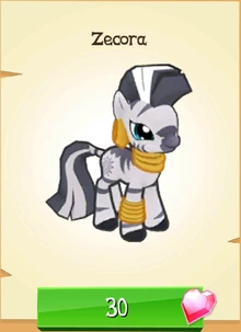 Zecora | The My Little Pony Gameloft Wiki | Fandom