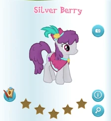 Silver Berry | The My Little Pony Gameloft Wiki | Fandom