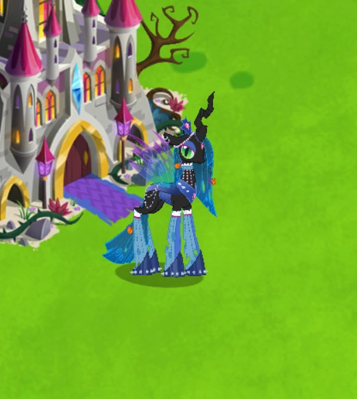 Edgy Queen Chrysalis | The My Little Pony Gameloft Wiki | Fandom