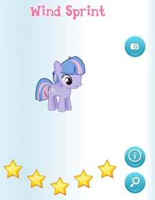 Wind Sprint | The My Little Pony Gameloft Wiki | Fandom