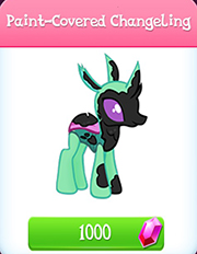 Paint-Covered Changeling | The My Little Pony Gameloft Wiki | Fandom