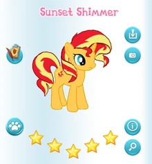 Sunset Shimmer | The My Little Pony Gameloft Wiki | Fandom