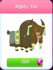 Mighty Yak | The My Little Pony Gameloft Wiki | Fandom