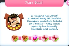 Flax Seed | The My Little Pony Gameloft Wiki | Fandom