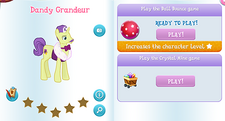 Dandy Grandeur | The My Little Pony Gameloft Wiki | Fandom
