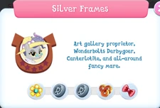 Silver Frames | The My Little Pony Gameloft Wiki | Fandom