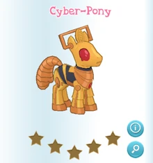 Cyber-Pony | The My Little Pony Gameloft Wiki | Fandom
