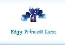 Edgy Princess Luna | The My Little Pony Gameloft Wiki | Fandom
