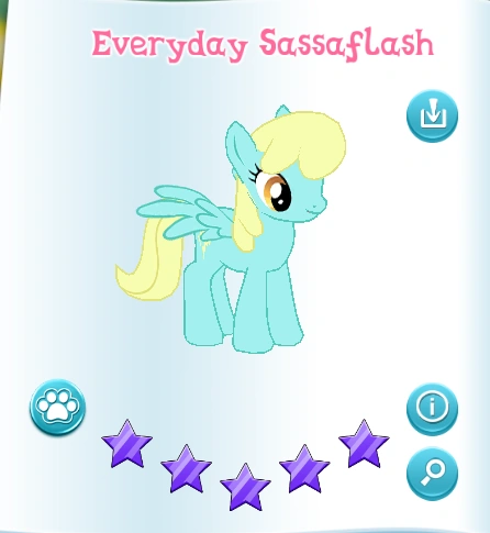 Everyday Sassaflash | The My Little Pony Gameloft Wiki | Fandom