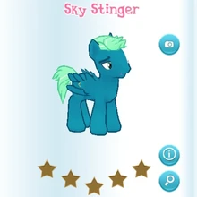 Sky Stinger | The My Little Pony Gameloft Wiki | Fandom