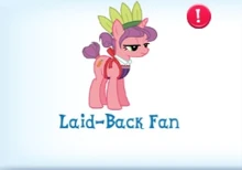 Laid-Back Fan | The My Little Pony Gameloft Wiki | Fandom