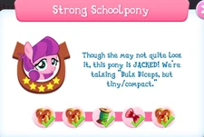 Strong Schoolpony | The My Little Pony Gameloft Wiki | Fandom