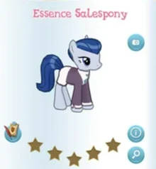 Essence Salespony | The My Little Pony Gameloft Wiki | Fandom
