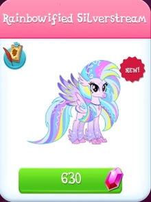 Rainbowified Silverstream | The My Little Pony Gameloft Wiki | Fandom
