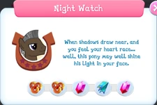 Night Watch | The My Little Pony Gameloft Wiki | Fandom