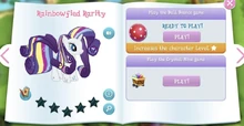 Rainbowfied Rarity | The My Little Pony Gameloft Wiki | Fandom
