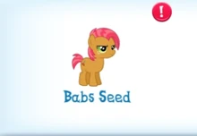 Babs Seed | The My Little Pony Gameloft Wiki | Fandom