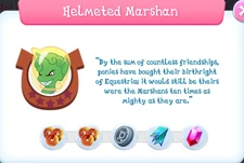 Helmeted Marshan | The My Little Pony Gameloft Wiki | Fandom