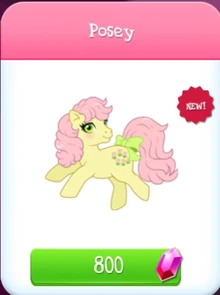 Posey | The My Little Pony Gameloft Wiki | Fandom