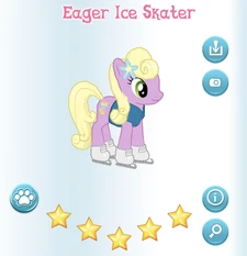 Eager Ice Skater | The My Little Pony Gameloft Wiki | Fandom
