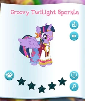 Groovy Twilight Sparkle | The My Little Pony Gameloft Wiki | Fandom