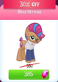 Starstreak | The My Little Pony Gameloft Wiki | Fandom