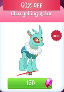 Changeling Actor | The My Little Pony Gameloft Wiki | Fandom