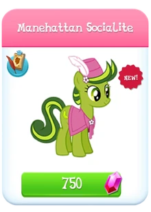 Manehattan Socialite | The My Little Pony Gameloft Wiki | Fandom