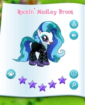 Rockin' Medley Brook | The My Little Pony Gameloft Wiki | Fandom