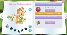 Rainbowfied Applejack | The My Little Pony Gameloft Wiki | Fandom