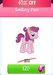 Smiley Fan | The My Little Pony Gameloft Wiki | Fandom