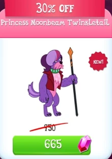 Princess Moonbeam Twinkletail | The My Little Pony Gameloft Wiki | Fandom
