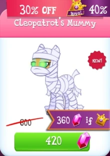 Cleopatrot's Mummy | The My Little Pony Gameloft Wiki | Fandom