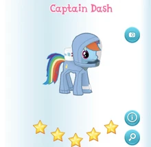 Captain Dash | The My Little Pony Gameloft Wiki | Fandom